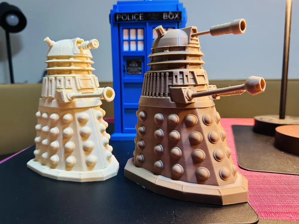 Dalek Figure – 1:10 Scale - Free 3D Print Model - MakerWorld