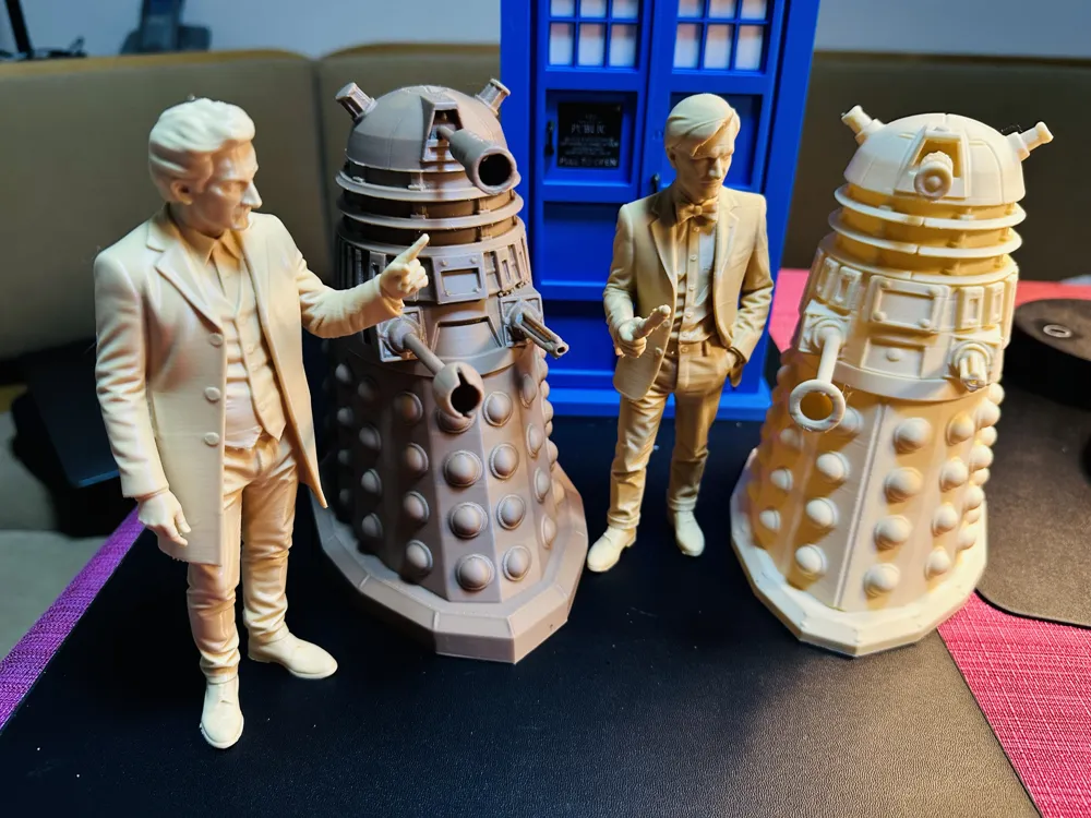 Dalek Figure – 1:10 Scale - Free 3D Print Model - MakerWorld