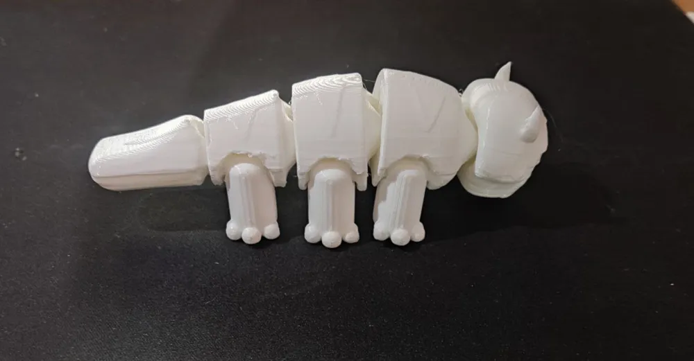 Cute Flexi Articulated Appa the flying Bison by Giogio97 MakerWorld ...