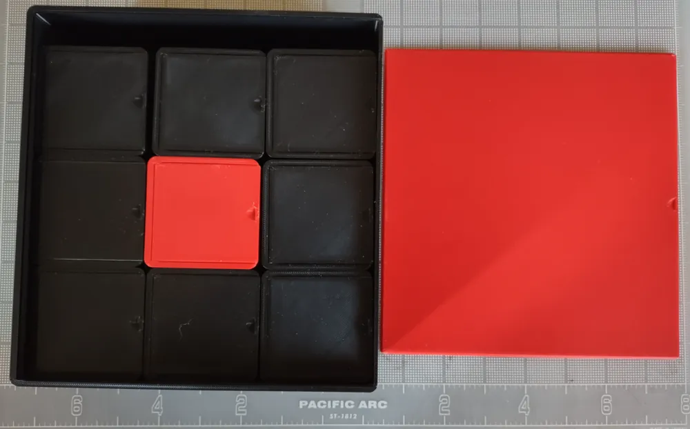 large organizer box with 9 small boxes Remixed by user_700011542 - MakerWorld