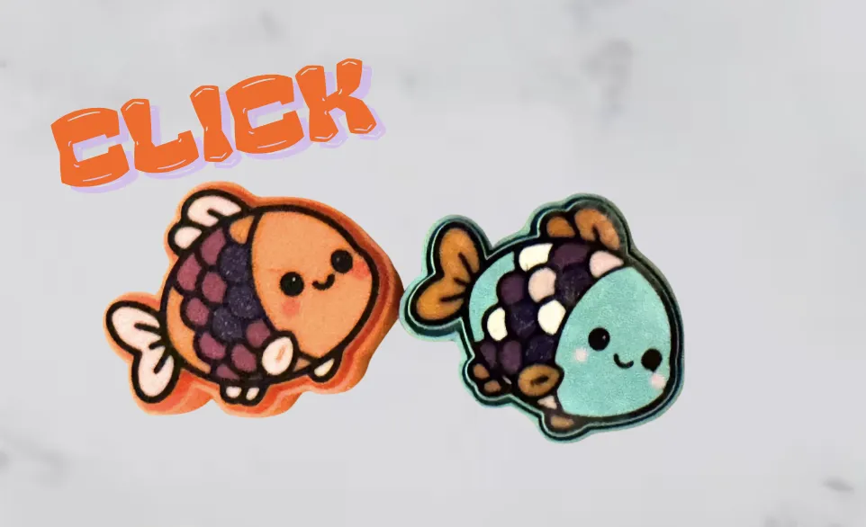 Under Water Fidget Clickers - Free 3D Print Model - MakerWorld