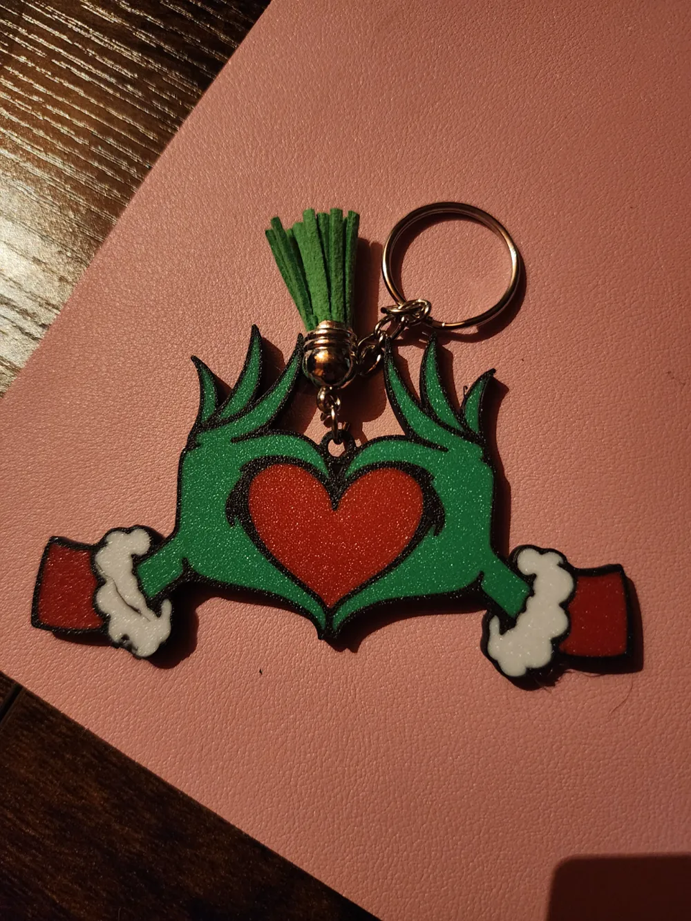 Grinch Ornament or Keychain by Picture_it - MakerWorld