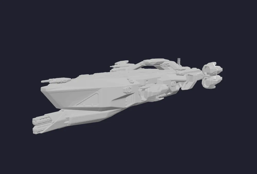 Aegis Idris | Star Citizen - Free 3D Print Model - MakerWorld