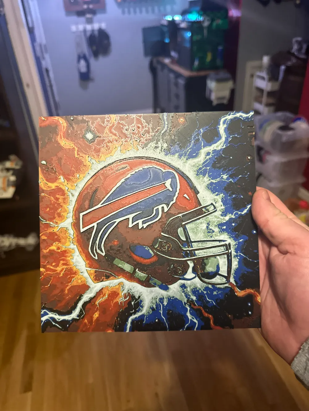 Buffalo HueForge by Rich C MakerWorld: Download Free 3D Models