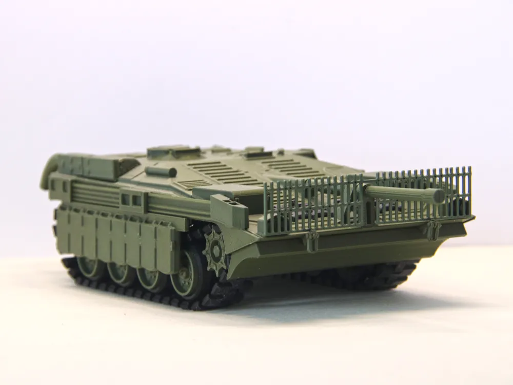 Swedish strv-103 tank's fence by 菱鲛LJiao MakerWorld: Download Free 3D ...