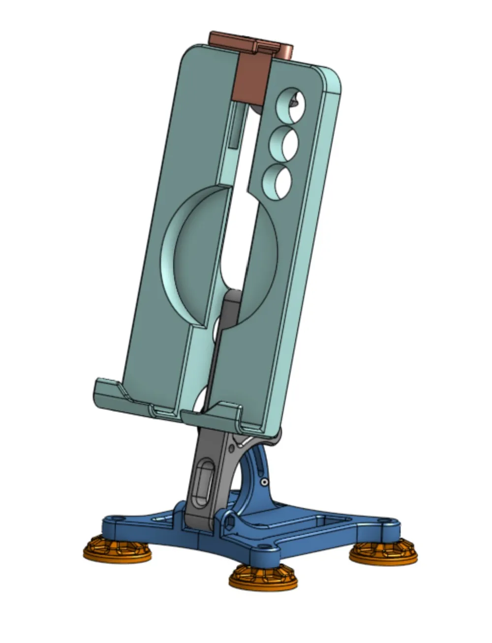 cell phone stand Remixed by ArnaldoB - MakerWorld