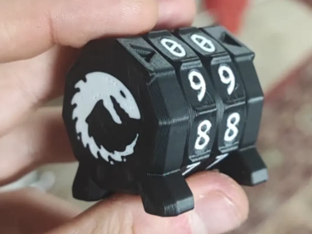 Life counter with Warhammer symbols Remixed by RoterHund1 MakerWorld ...