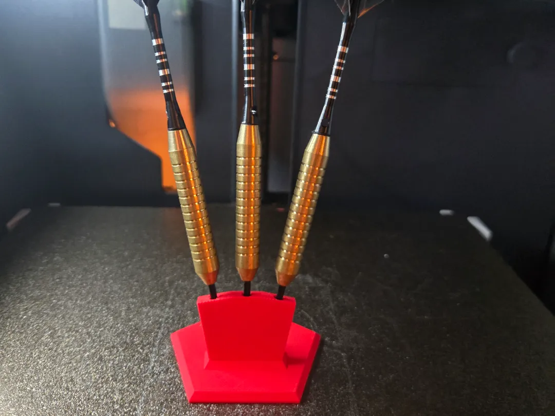Dart Stand for 3 Steel Darts - Free 3D Print Model - MakerWorld