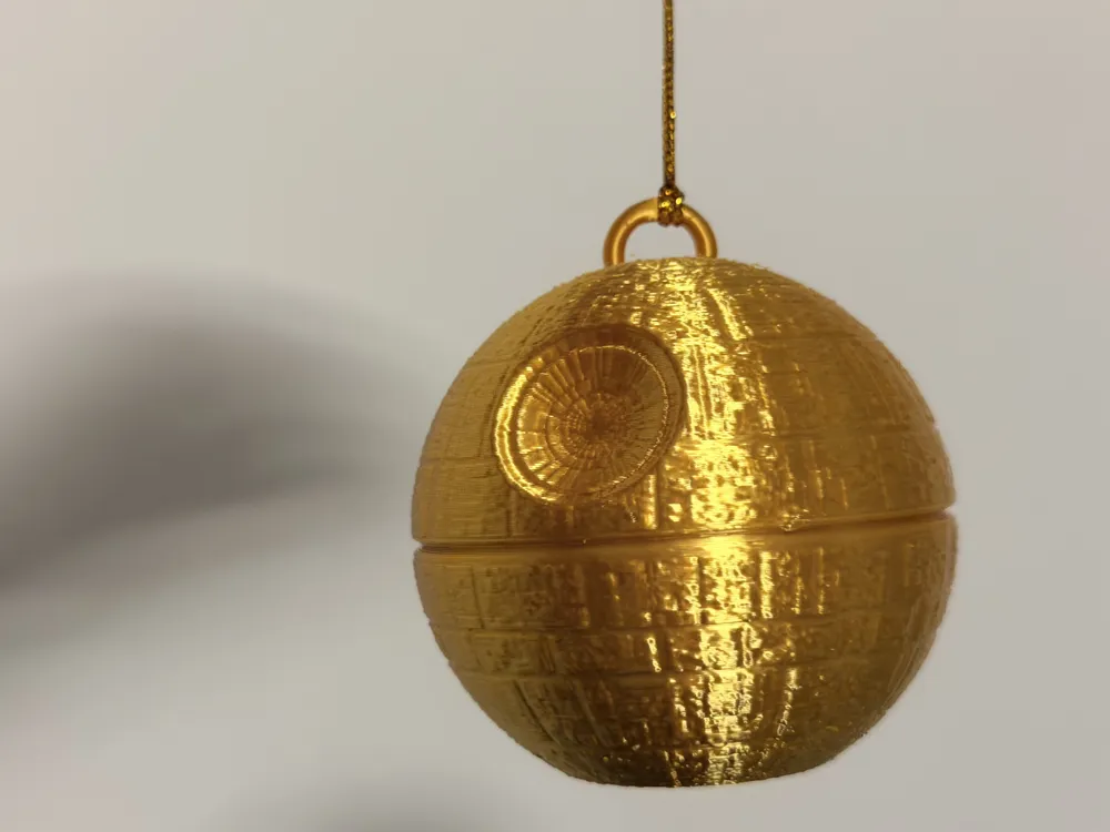 Death Star Christmas Tree Bauble Star Wars - Free 3D Print Model ...