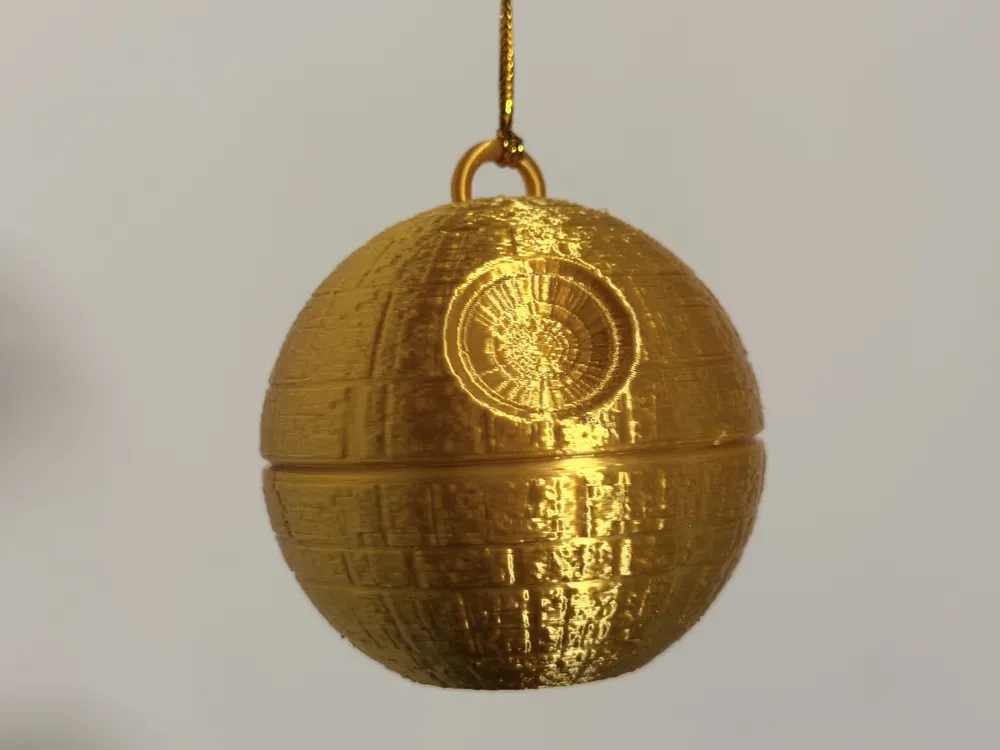 Death Star Christmas Tree Bauble Star Wars - Free 3D Print Model ...