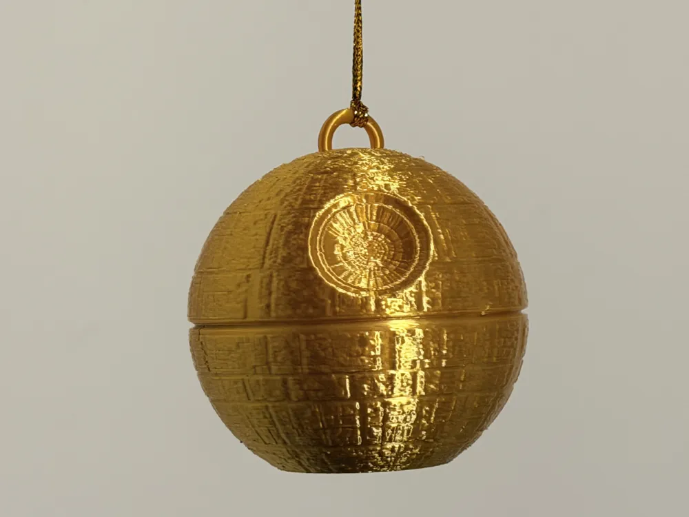 Death Star Christmas Tree Bauble Star Wars - Free 3D Print Model ...