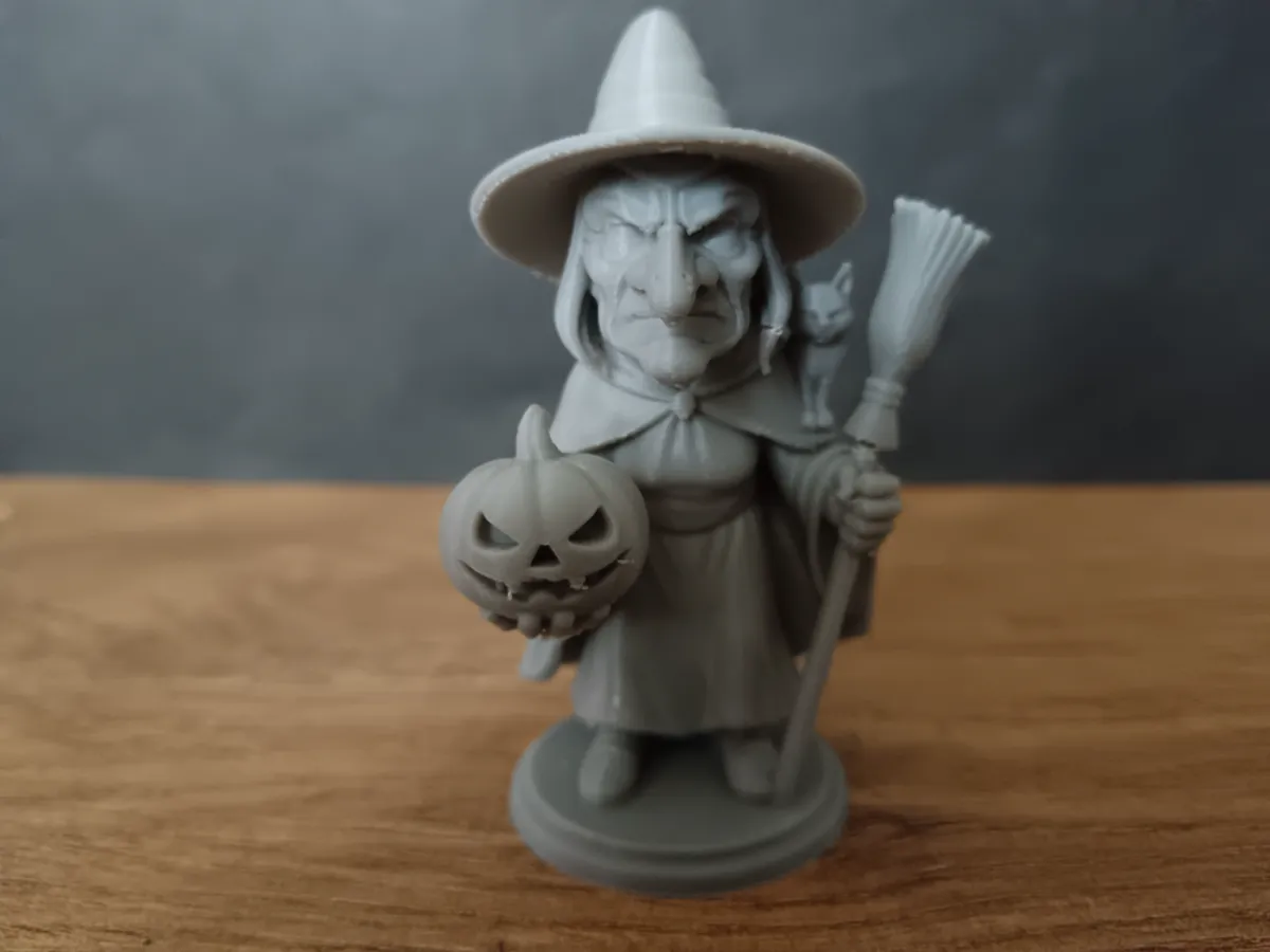 Halloween Witch - Free 3D Print Model - MakerWorld