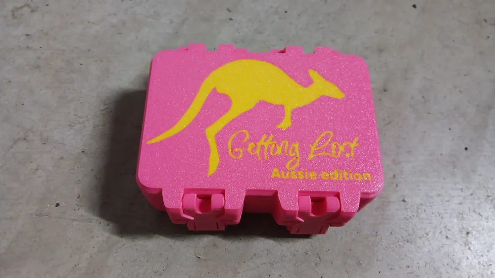 Getting Lost Aussie Edition Kartenbox – Kostenloses 3D-Druckmodell ...