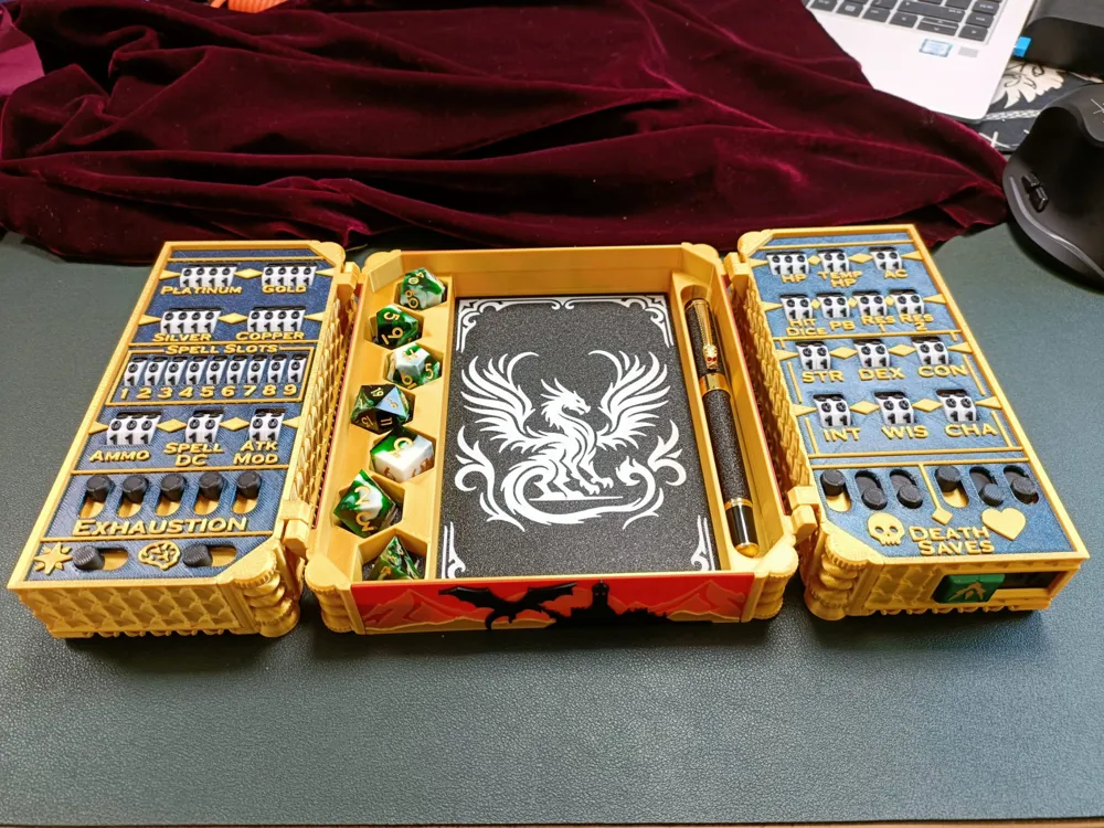 Cofre de Rastreo Superior - Más Temas (c) por NeveroddoreveN MakerWorld: Descarga Modelos 3D ...