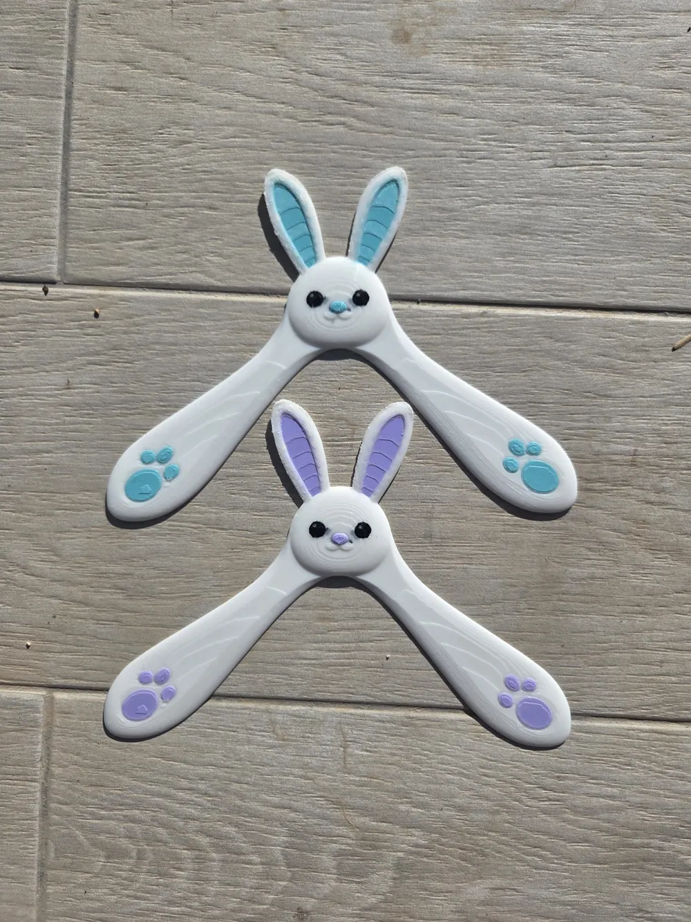 Bunnyrang – The Easter Boomerang Bunny - Free 3D Print Model - MakerWorld