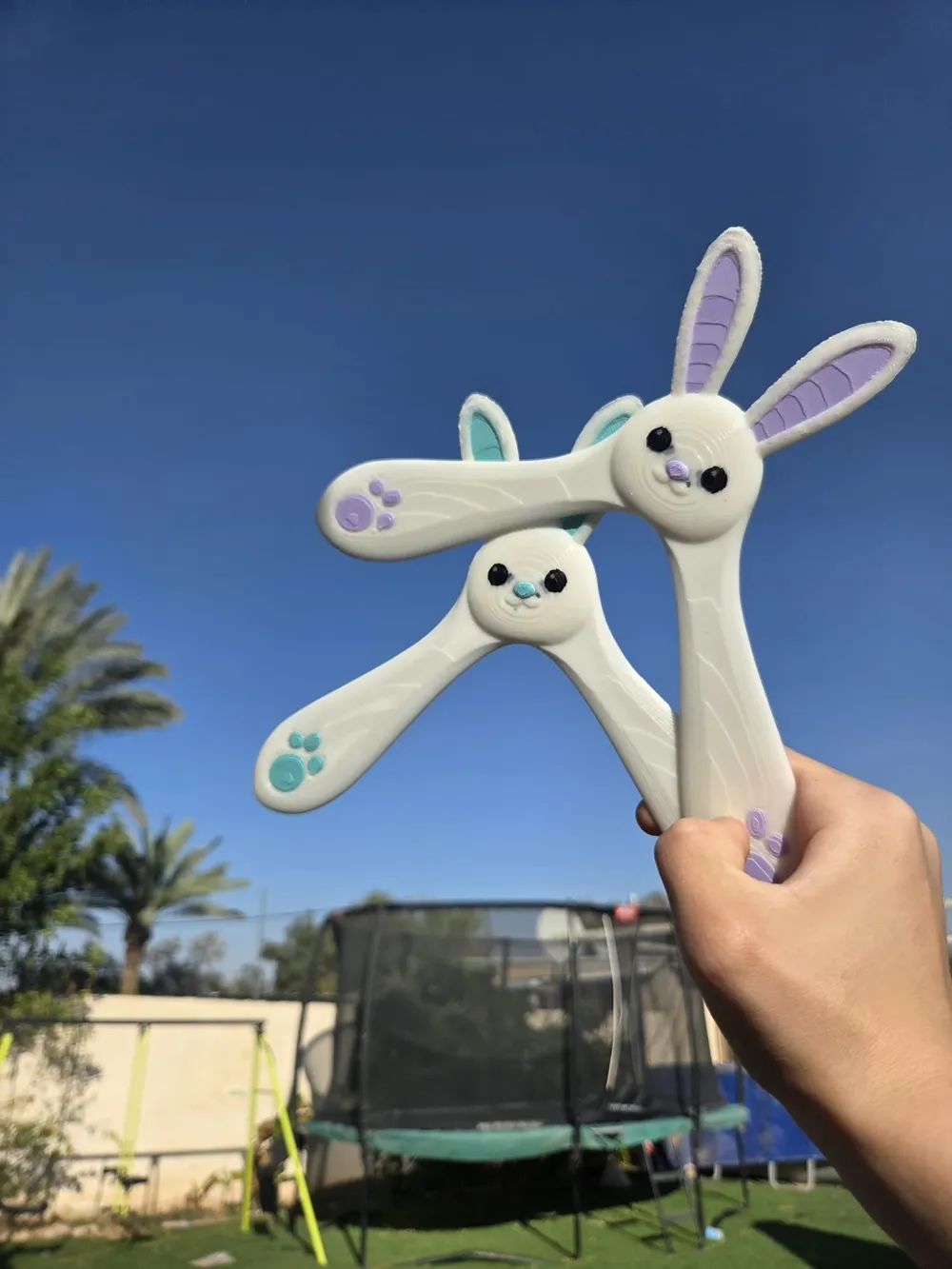 Bunnyrang – The Easter Boomerang Bunny - Free 3D Print Model - MakerWorld