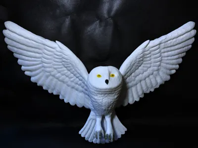 Hedwig Snow owl Harry potter by Valkyrie Forge MakerWorld: Download ...