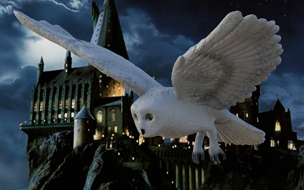 Hedwig Snow owl Harry potter by Valkyrie Forge MakerWorld: Download ...
