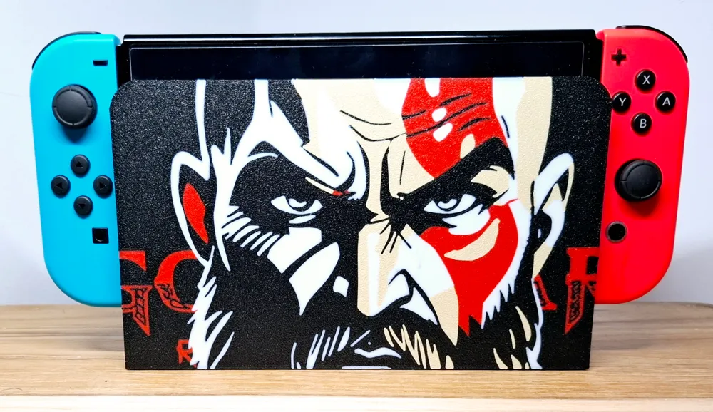 Carcasa Switch Edición: "God of War" por Kmit3D - MakerWorld