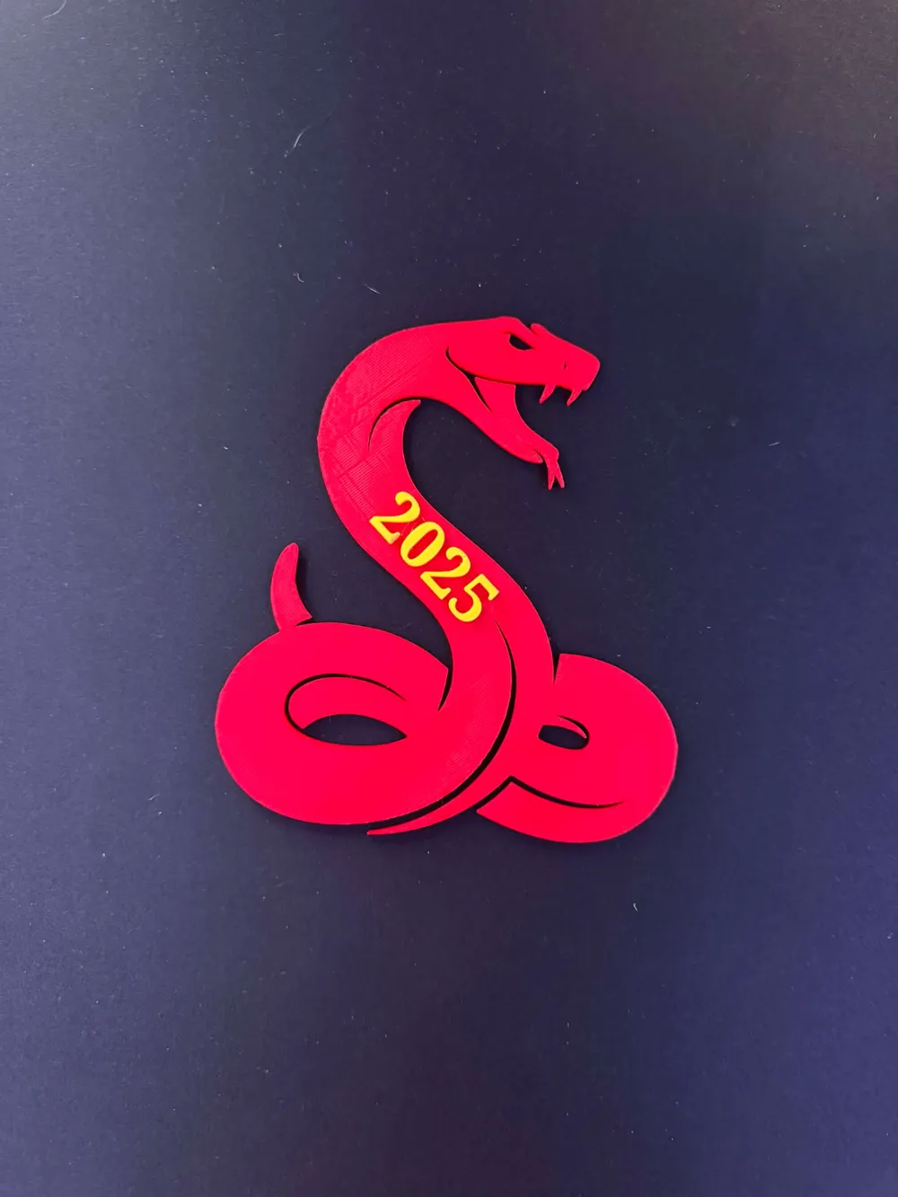 Year of the Snake 2025 - Free 3D Print Model - MakerWorld