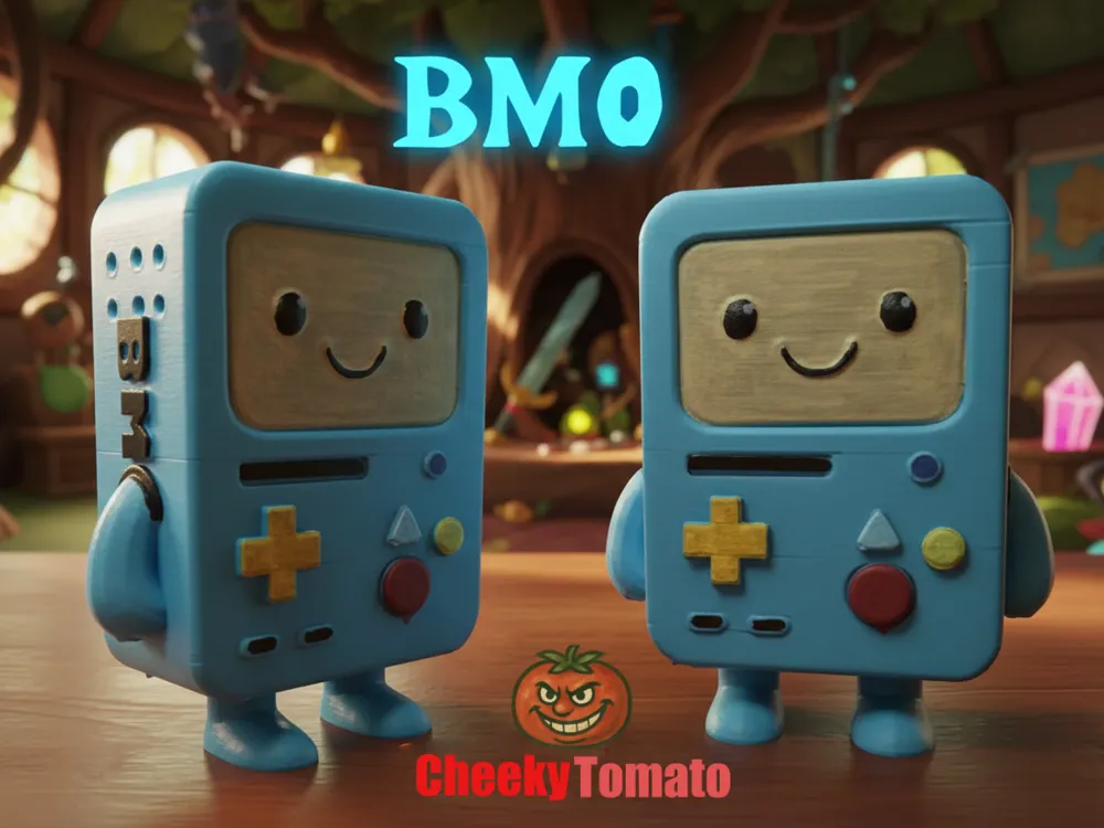 BMO Hora de Aventura Amiguito de Escritorio - Modelo de impresión 3D ...