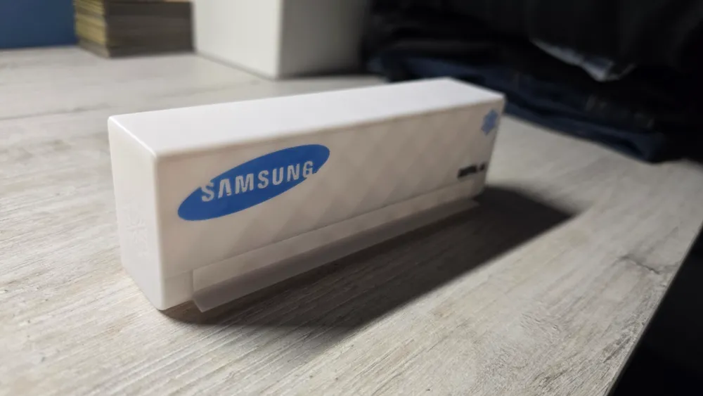 Air conditioner inverter Samsung logo, fan home :) by smigi - MakerWorld