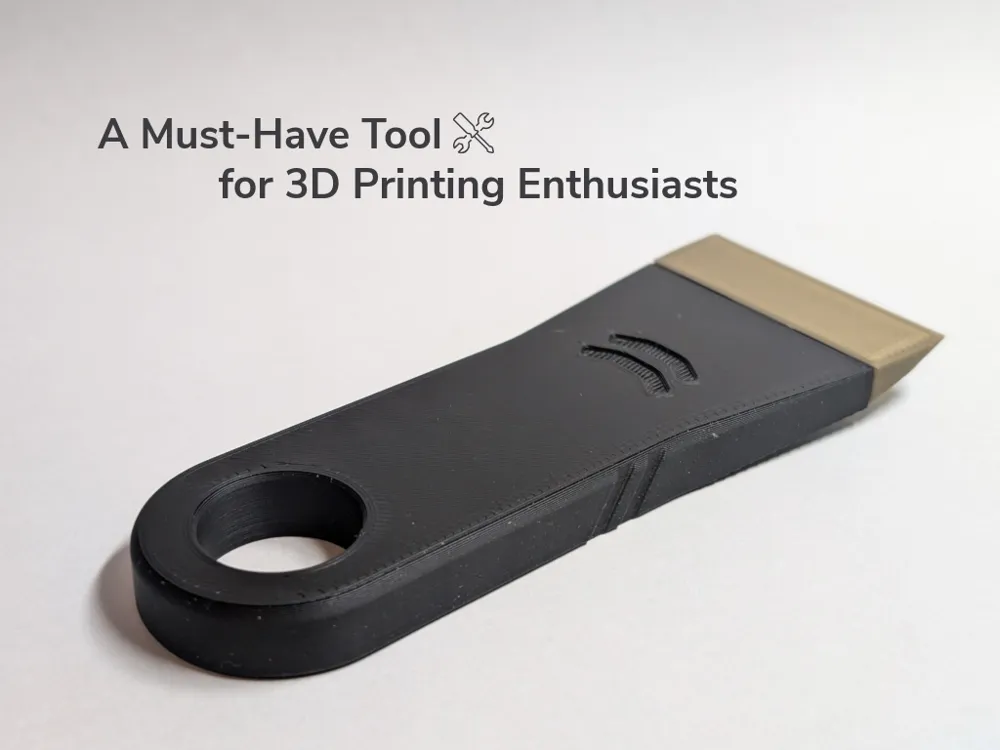 Build Plate Scraper with Replaceable Tip by QuantifyDesign MakerWorld ...