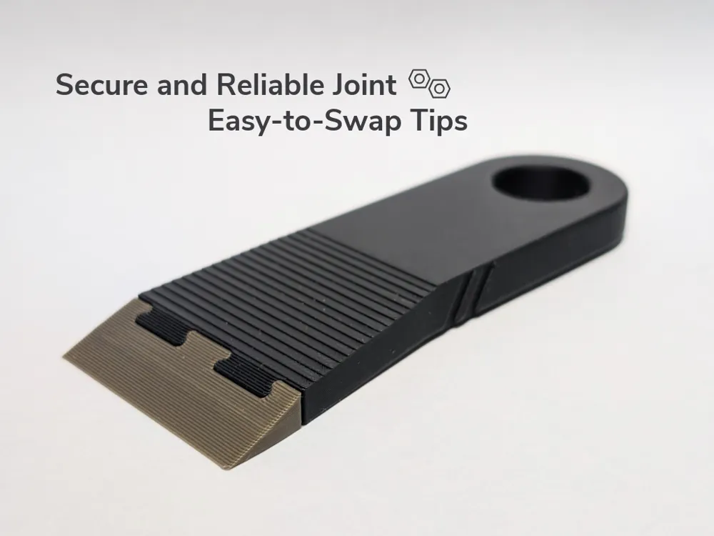 Build Plate Scraper with Replaceable Tip by QuantifyDesign MakerWorld ...