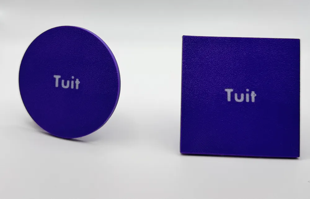 Round & Square Tuit by RobertW - MakerWorld