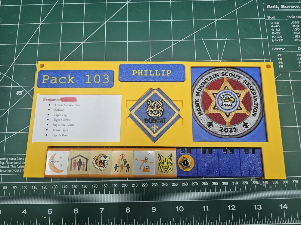 Cub Scout Award System - Full Kit - Free 3D Print Model - MakerWorld