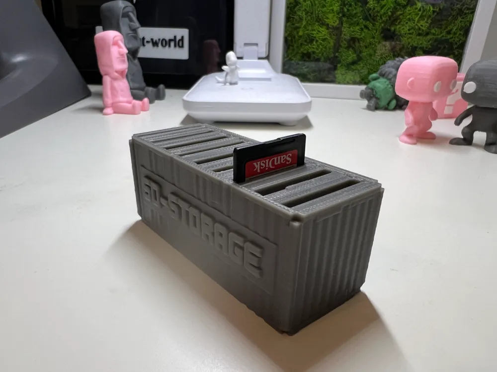 3D-Printed SD Card Storage – Shipping Container by 3D-Print-World ...