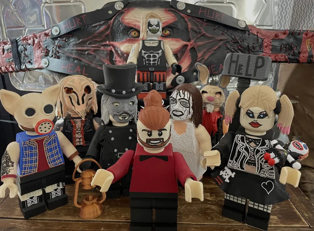 Bray Wyatt Firefly Funhouse Big Brick figure by brian.laframboise ...