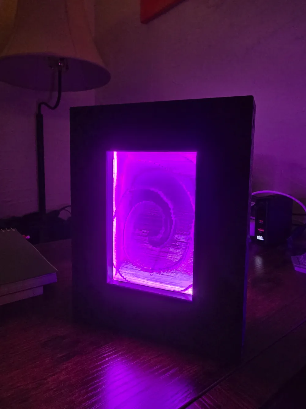Minecraft Nether Portal Desk Light by Fearlesskoolaid MakerWorld ...