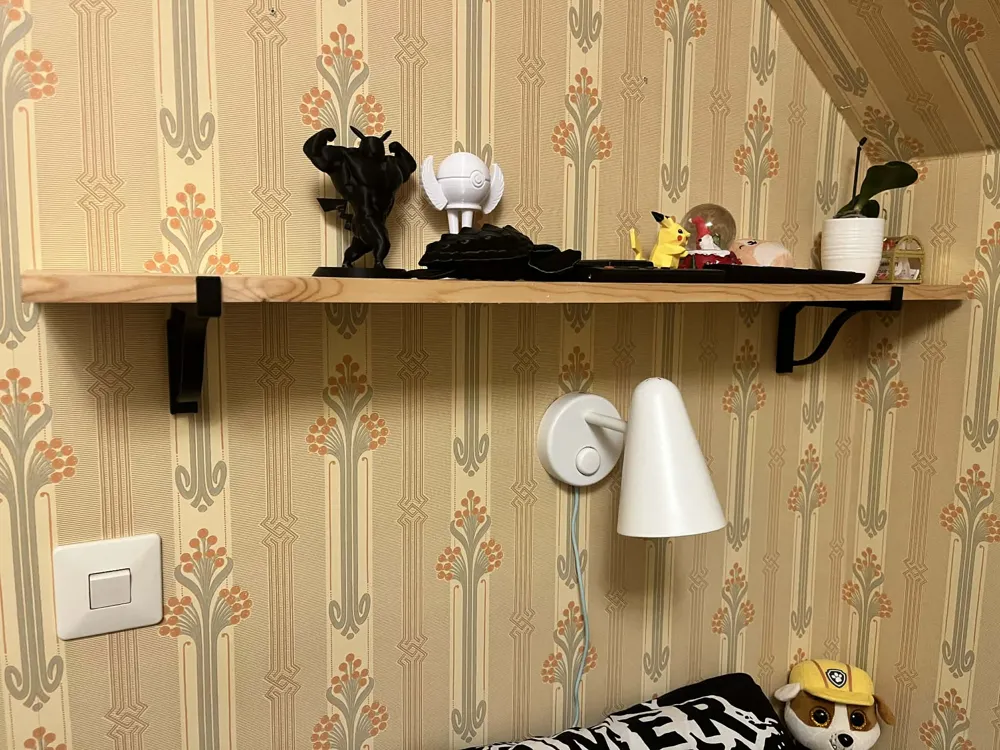 Shelf Bracket - Free 3D Print Model - MakerWorld