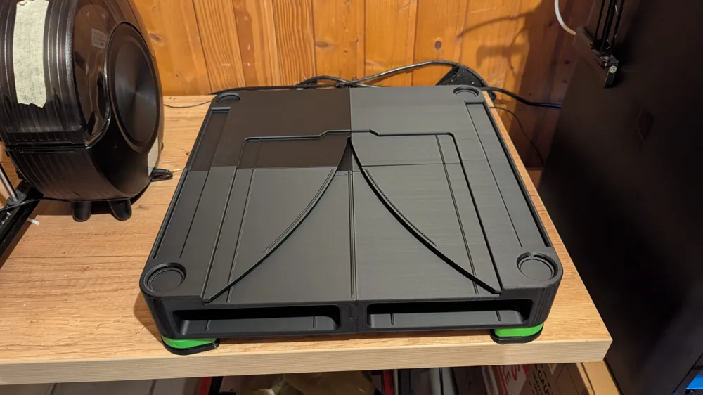 Bambu Lab riser with drawer for 2 build plates by HarzFear MakerWorld ...