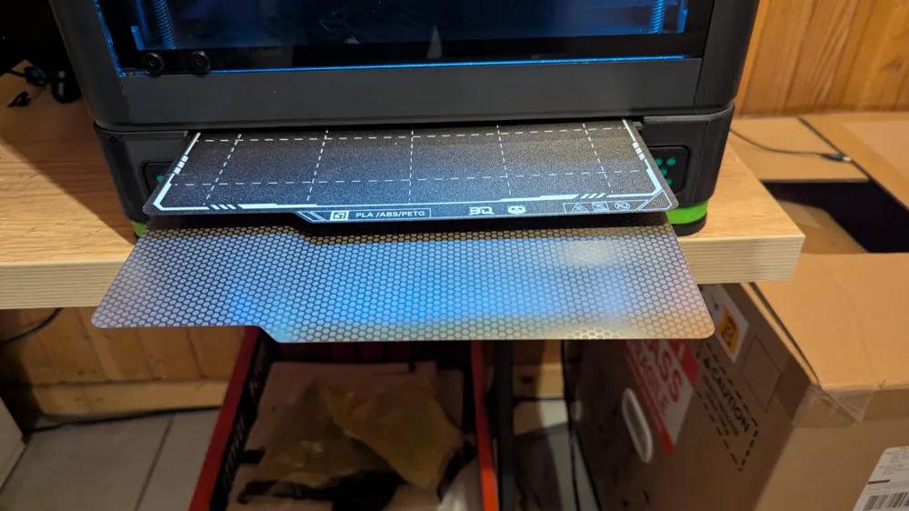 Bambu Lab riser with drawer for 2 build plates by HarzFear MakerWorld ...