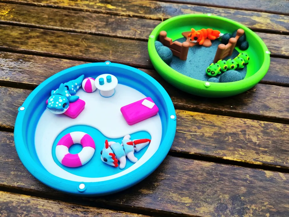 Critter Playground - Free 3D Print Model - MakerWorld