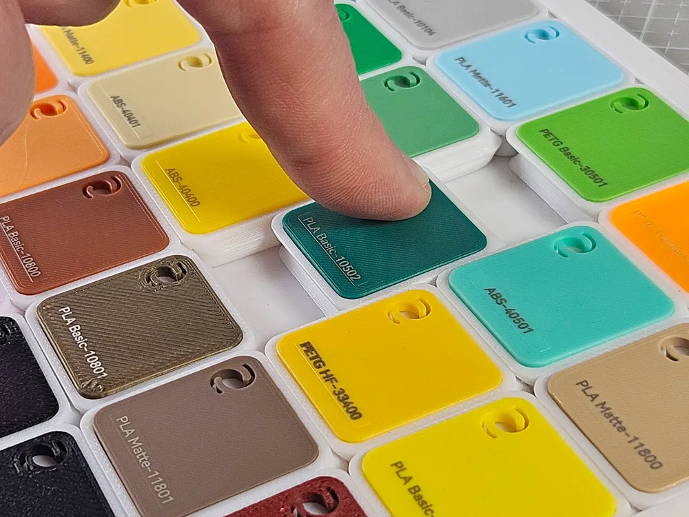 Bambu Swatch Puzzle by NEWSTREAM MakerWorld: Download Free 3D Models