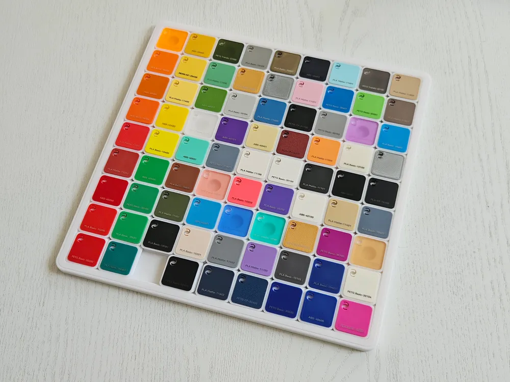 Bambu Swatch Puzzle by NEWSTREAM MakerWorld: Download Free 3D Models