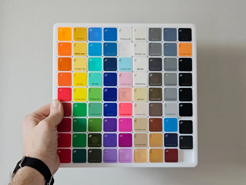 Bambu Swatch Puzzle by NEWSTREAM MakerWorld: Download Free 3D Models