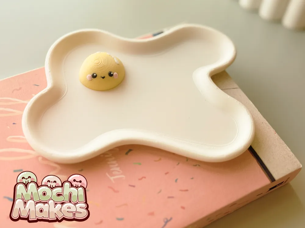 Egg Shaped Tray by Mochi Makes - MakerWorld