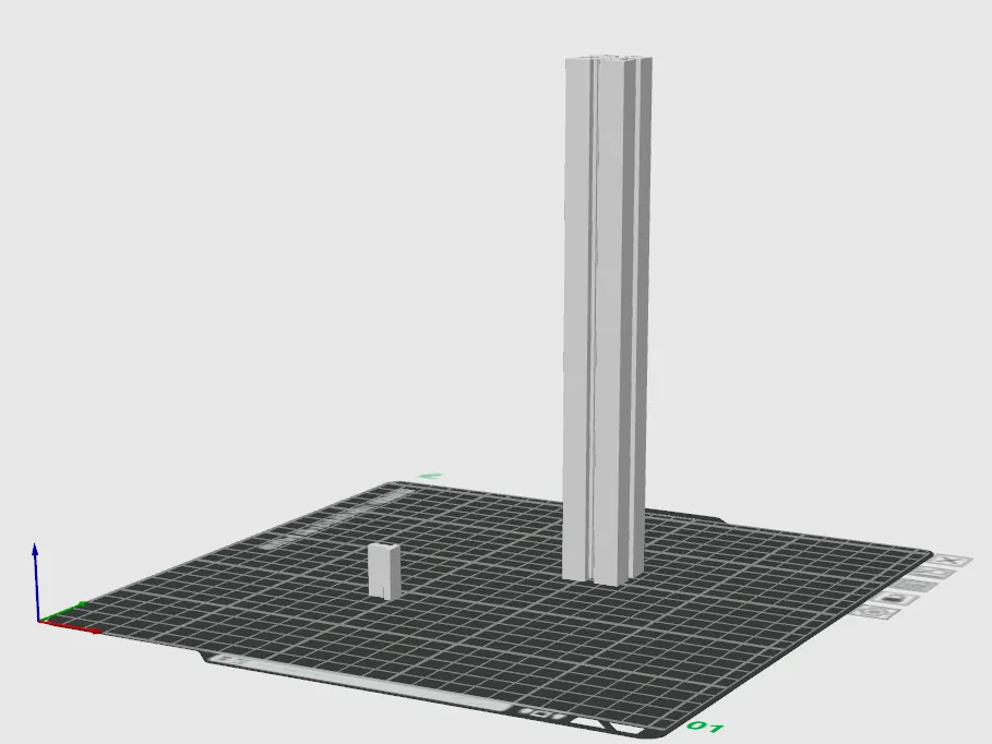 guide rail test 20cm y and 2.6 cm x z - Free 3D Print Model - MakerWorld