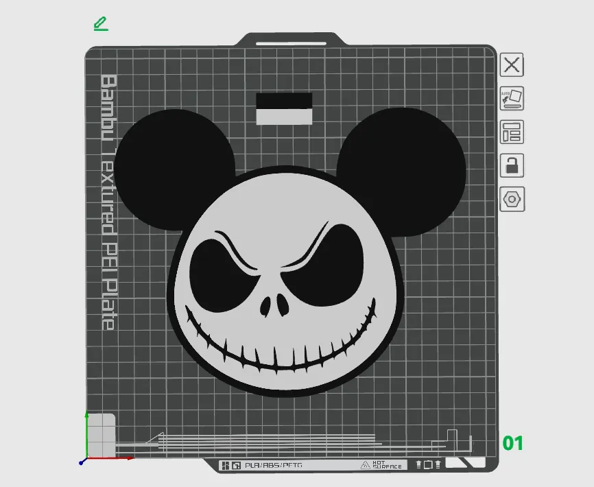 Jack Mouse - The Nightmare Before Christmas by Rockman - MakerWorld