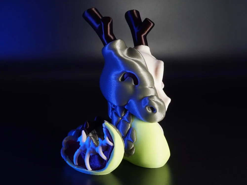 Cali-Dragon: Undead Version - Free 3D Print Model - MakerWorld