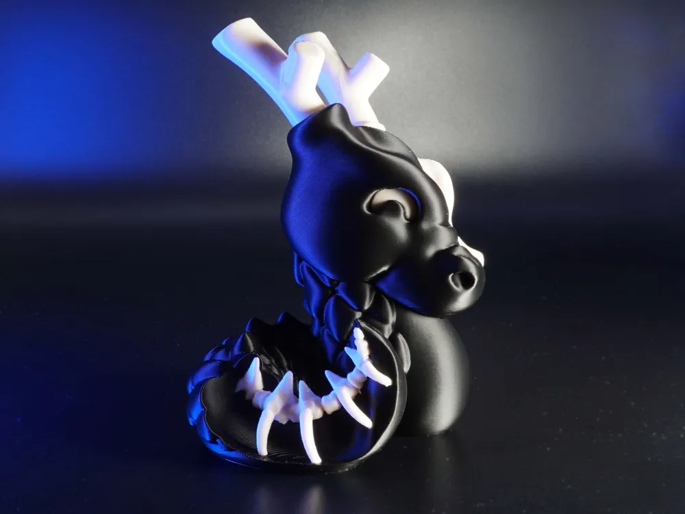 Cali-Dragon: Undead Version - Free 3D Print Model - MakerWorld