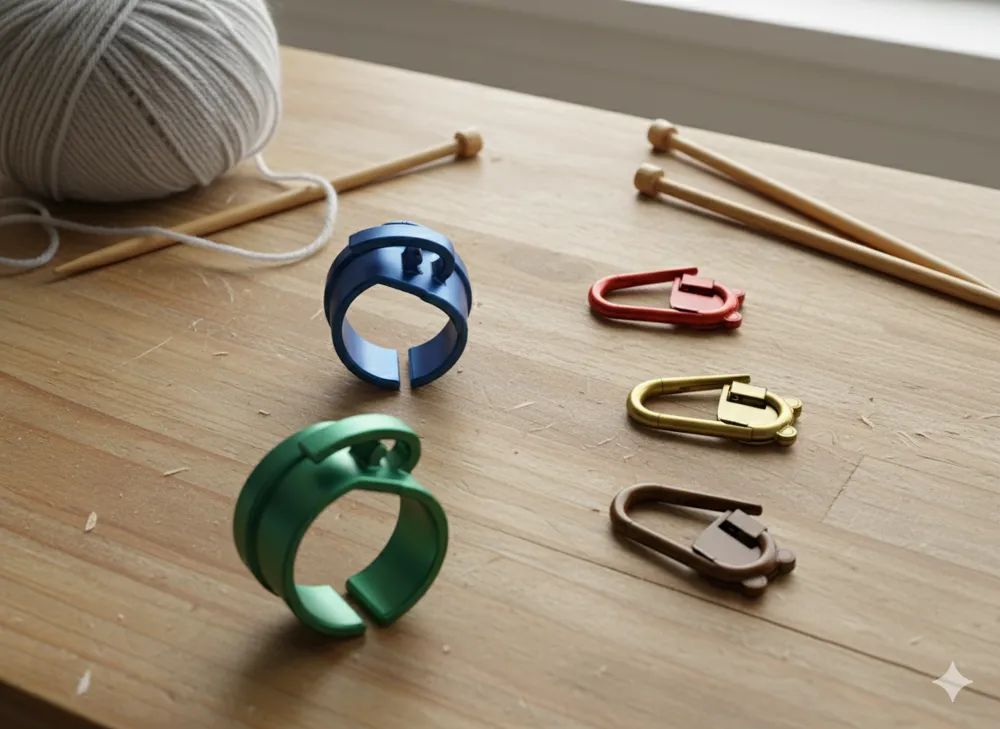 Stitch Markers - Free 3D Print Model - MakerWorld