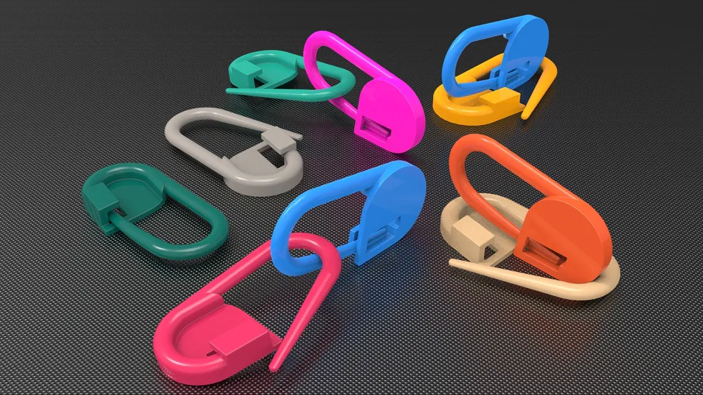 Stitch Markers - Free 3D Print Model - MakerWorld