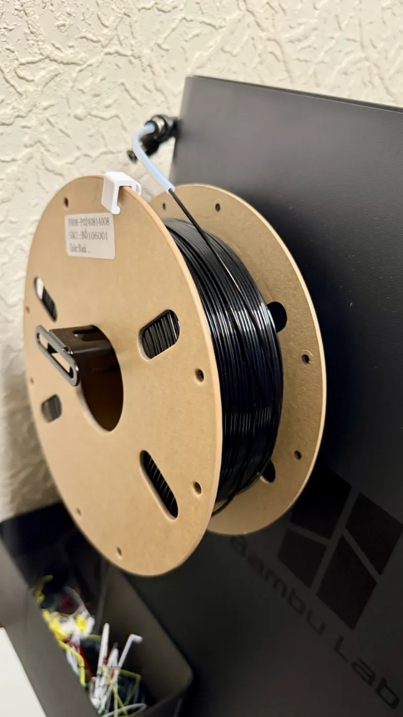 Bambu lab X1C/P1S/P1P Side Mounted Spool Holder Remixed by Waj53 ...