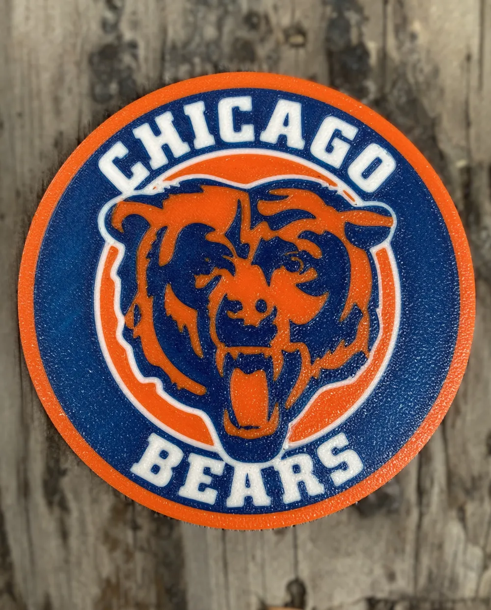 Chicago Bears Coaster set of 4 - Free 3D Print Model - MakerWorld