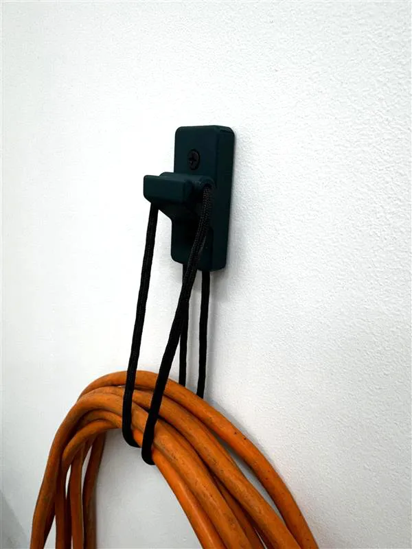 Wall Mounted Cord Hanger by Westbound MakerWorld: Download Free 3D Models